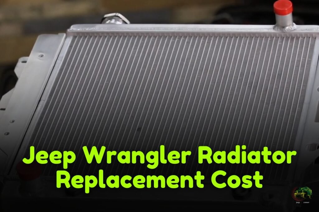 Jeep Wrangler Radiator Replacement Cost: Everything You Need To Know