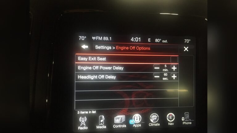 Engine Off Power Delay